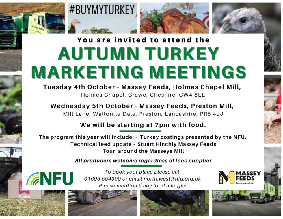 NFU Turkey Meetings | Massey Feeds